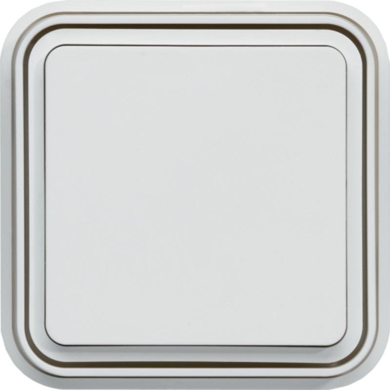 Hager Cubyko A/R Χωνευτός IP55 Λευκός WNE001BG